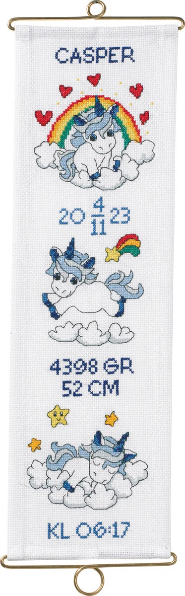 Casper broderisæt 14x45 cm – Køb billigt her