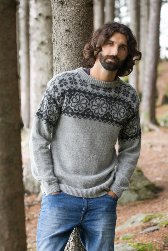 DG406-14 Q-Symre Genser Grå - Køb billigt her