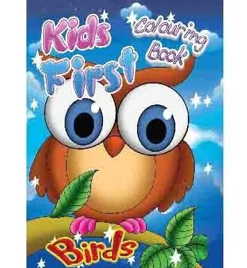 Malebog A4 Fugle, 16 sider - Køb billigt her