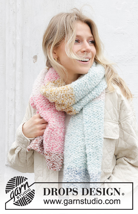 242-29 Dream Weaver Scarf by DROPS Design - Køb billigt her
