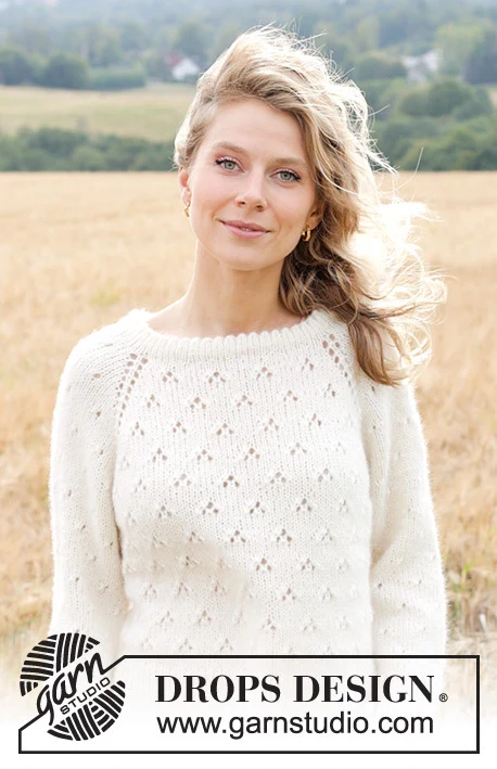 249-4 Spring Snowflake by DROPS Design - Køb billigt her